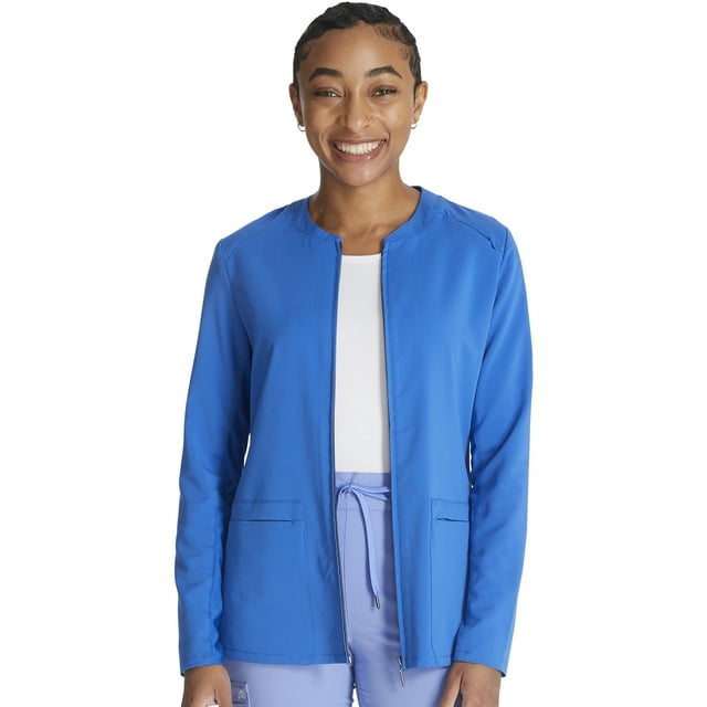 Cherokee Atmos Warm Up Scrubs Jacket For Women Zip Front CK356A ...
