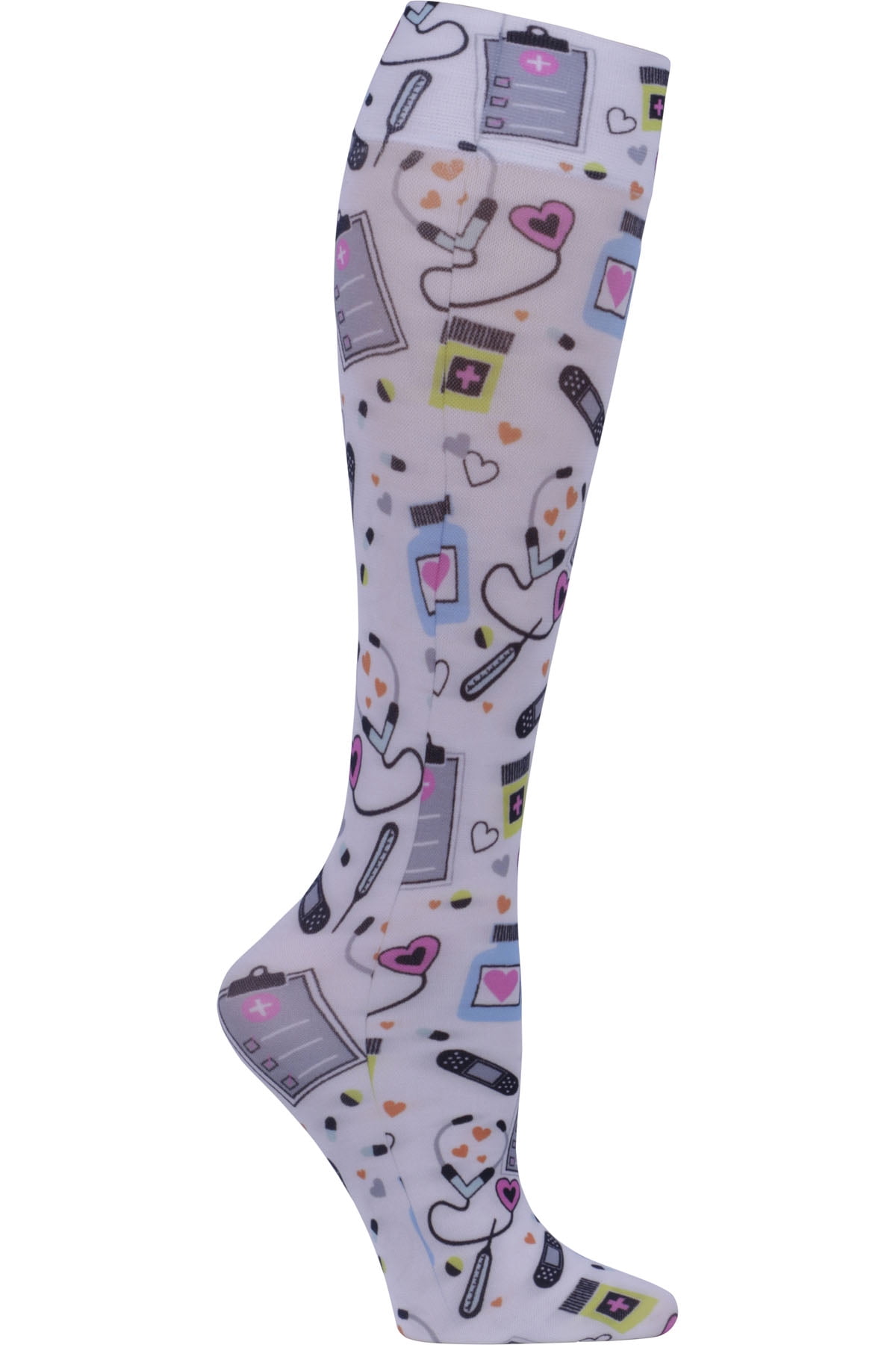 Cherokee Fashionsupport Knee High 12 mmHg Compression Sock, We Love ...