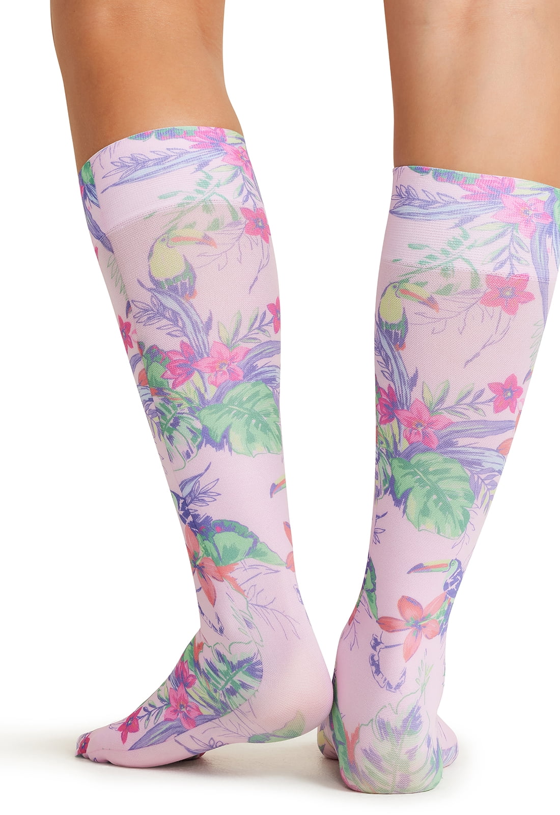 Cherokee Fashionsupport Women Knee High 8-15 mmHg Compression Sock ...