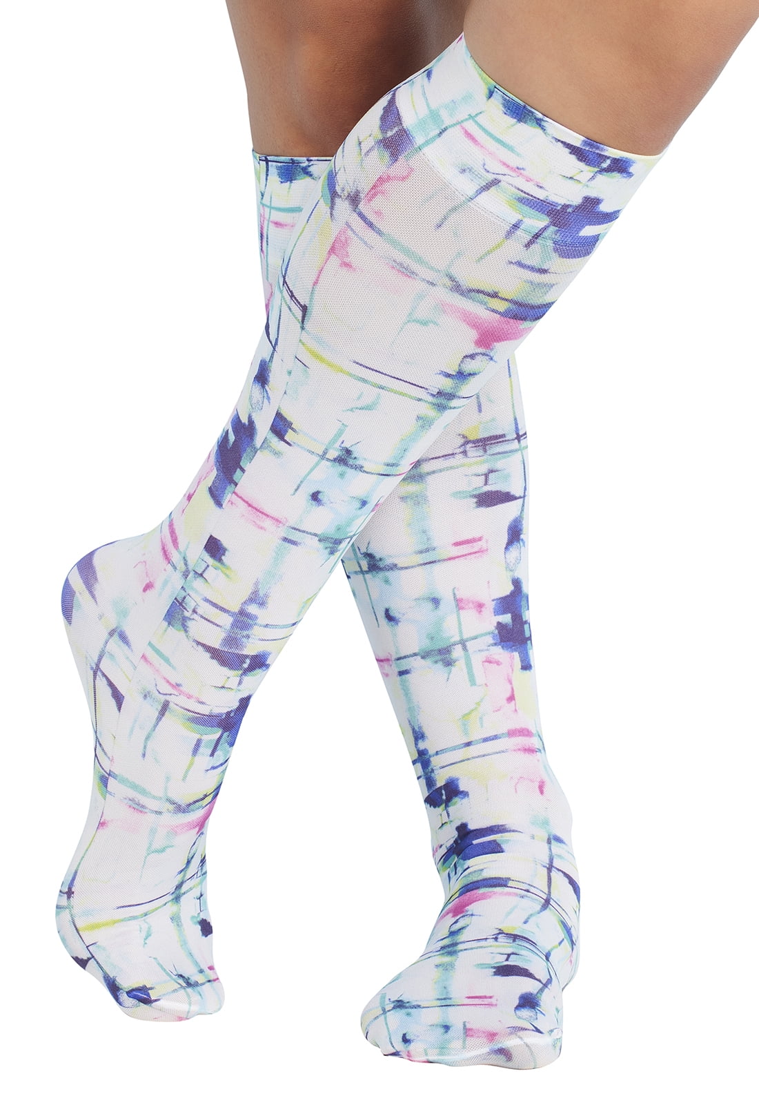 Cherokee Fashionsupport Women Knee High 8-15 mmHg Compression Sock ...