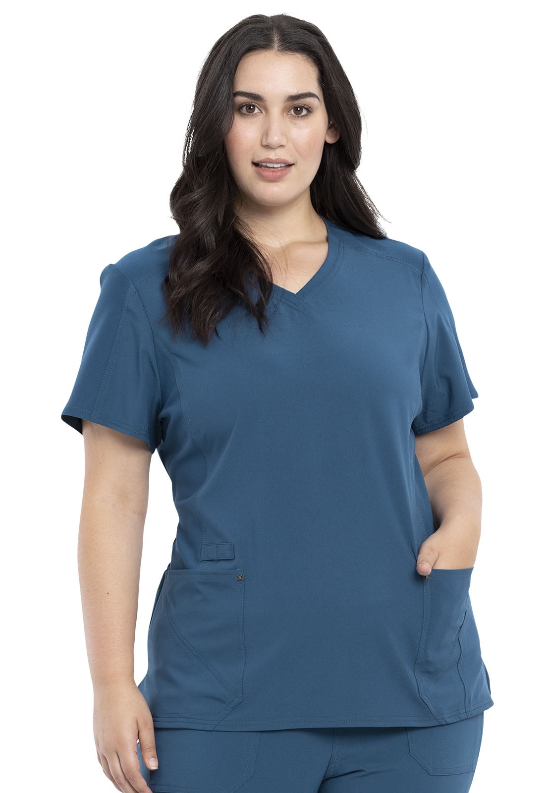 Cherokee Iflex Women's Scrubs Top V-Neck CK711 - Walmart.com