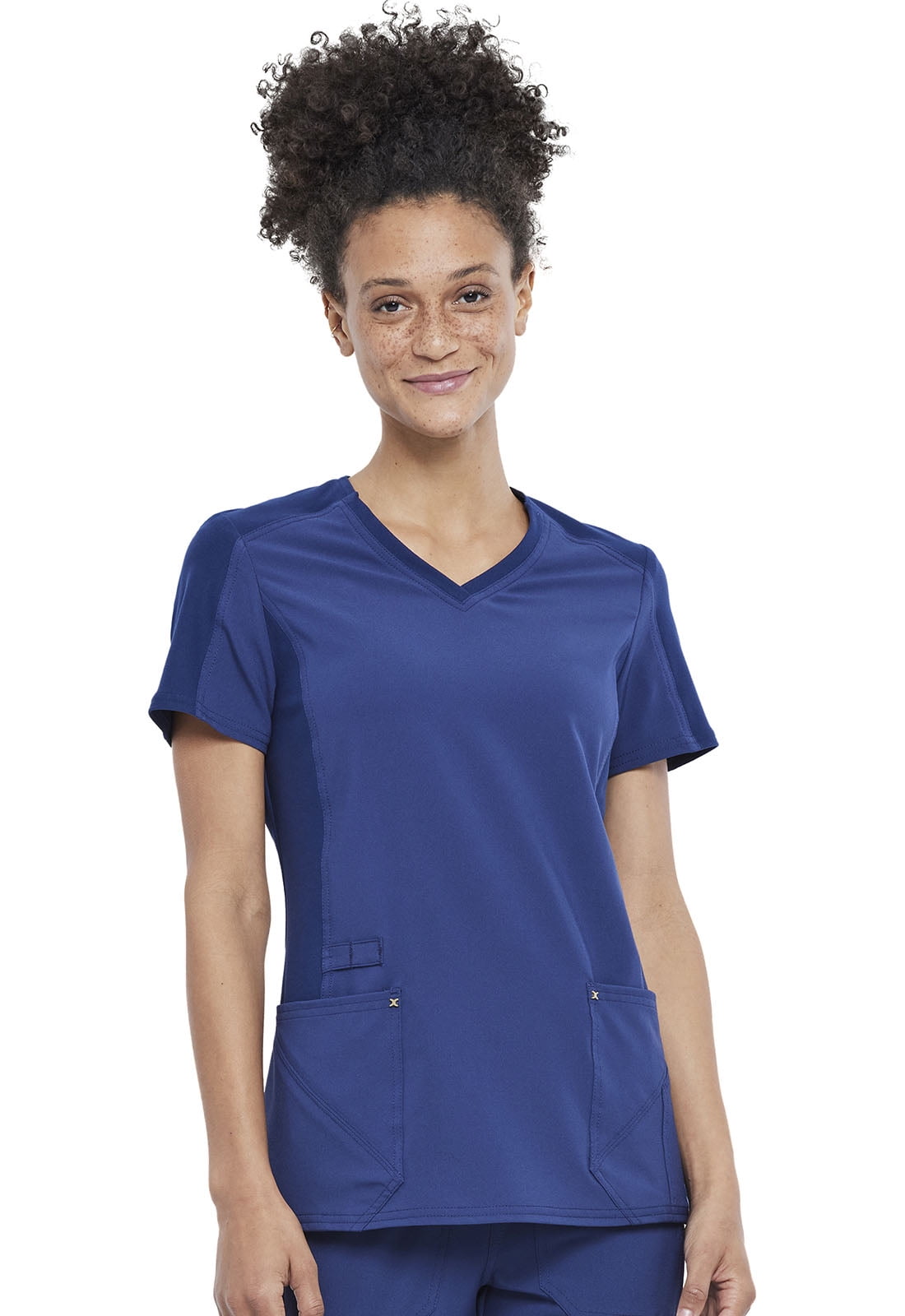 Cherokee Iflex Women's Scrubs Top V-Neck CK711 - Walmart Business Supplies