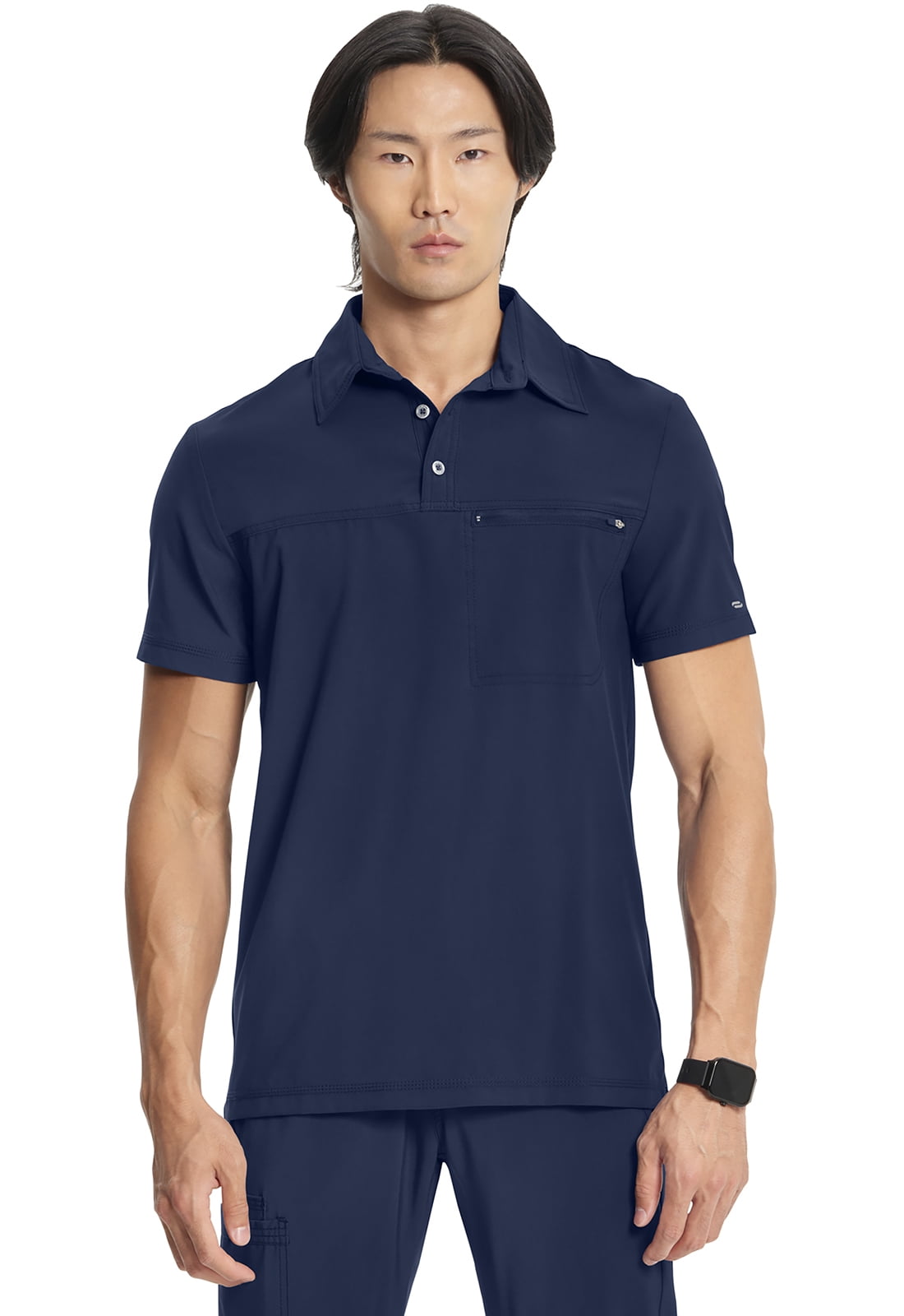 Cherokee Infinity Men Scrubs Top Polo CK825A - Walmart.com