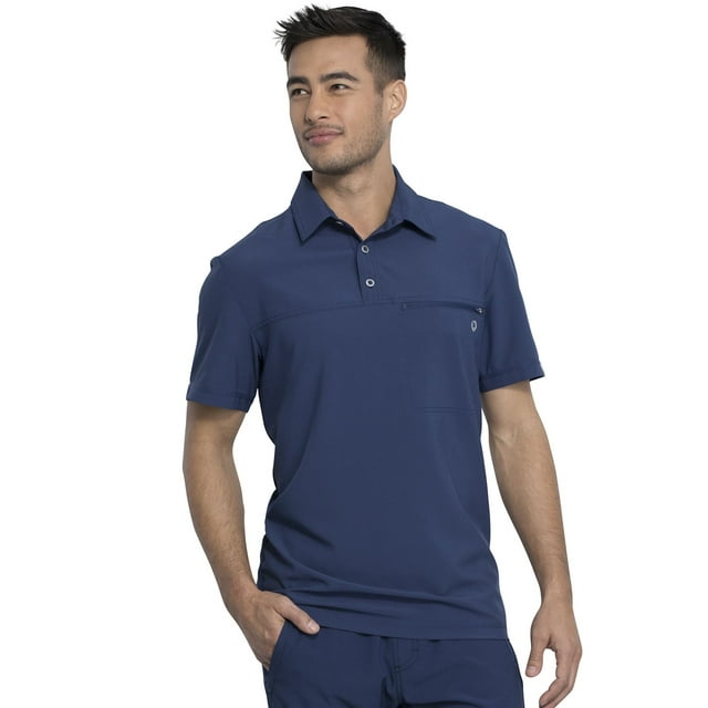 Cherokee Infinity Men Scrubs Top Polo CK825A - Walmart.com