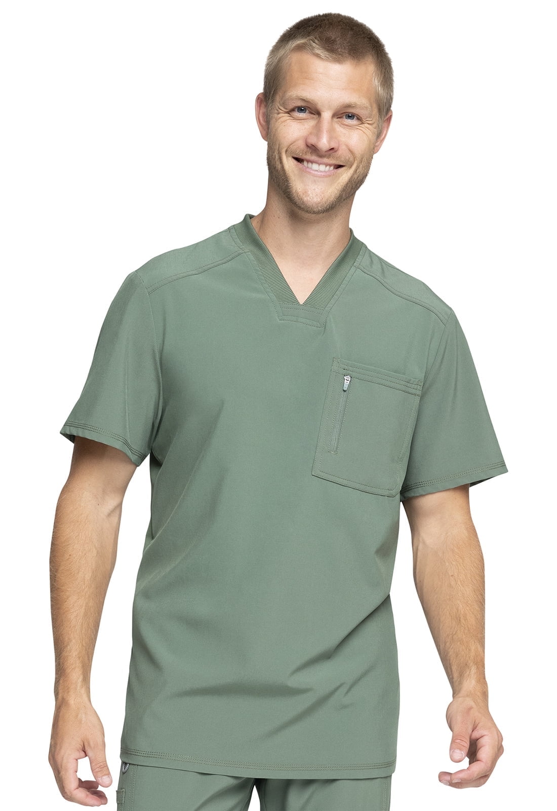 Infinity Cherokee Men Scrubs Top Tuckable V-Neck CK910A - Walmart.com