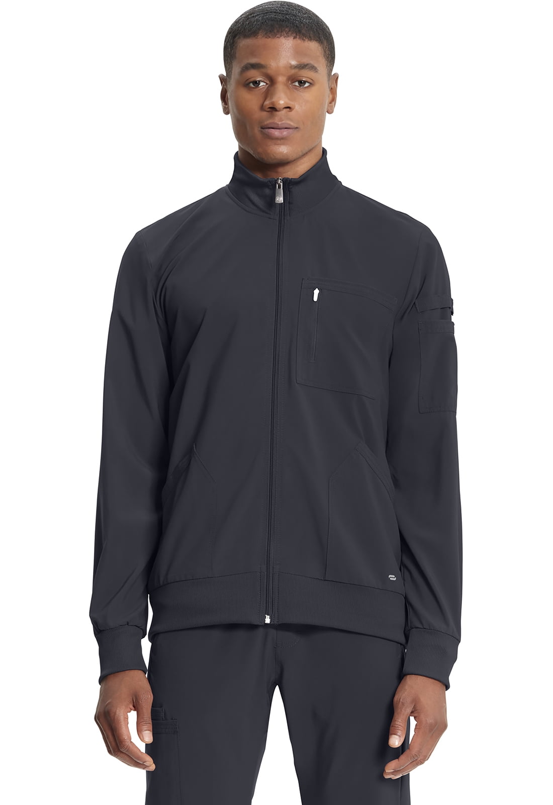 Cherokee Infinity Men Warm Up Scrubs Jacket Zip Front CK305A - Walmart.com