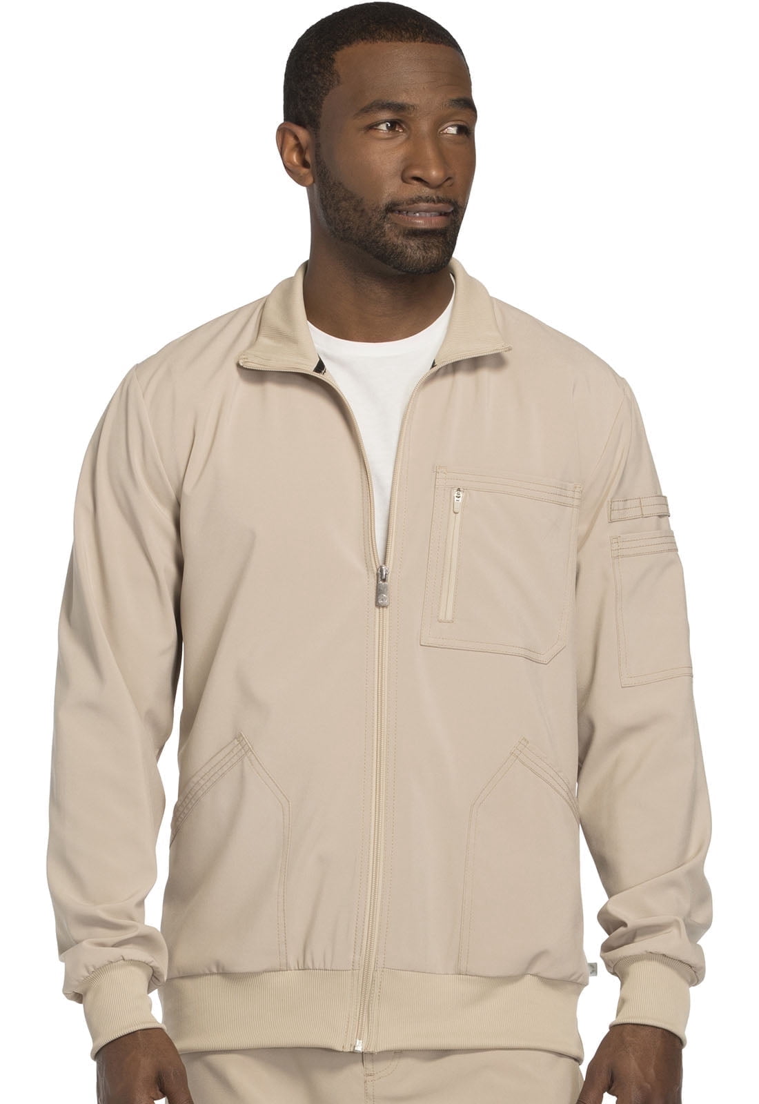 Cherokee Infinity Men Warm Up Scrubs Jacket Zip Front CK305A - Walmart.com