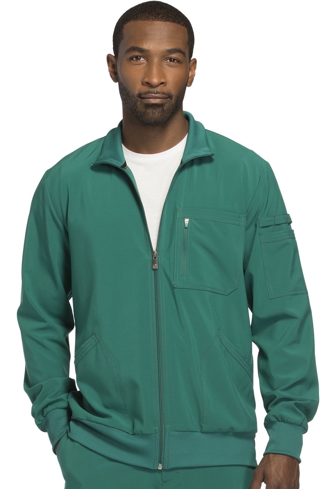 Cherokee Infinity Men Warm Up Scrubs Jacket Zip Front CK305A - Walmart.com