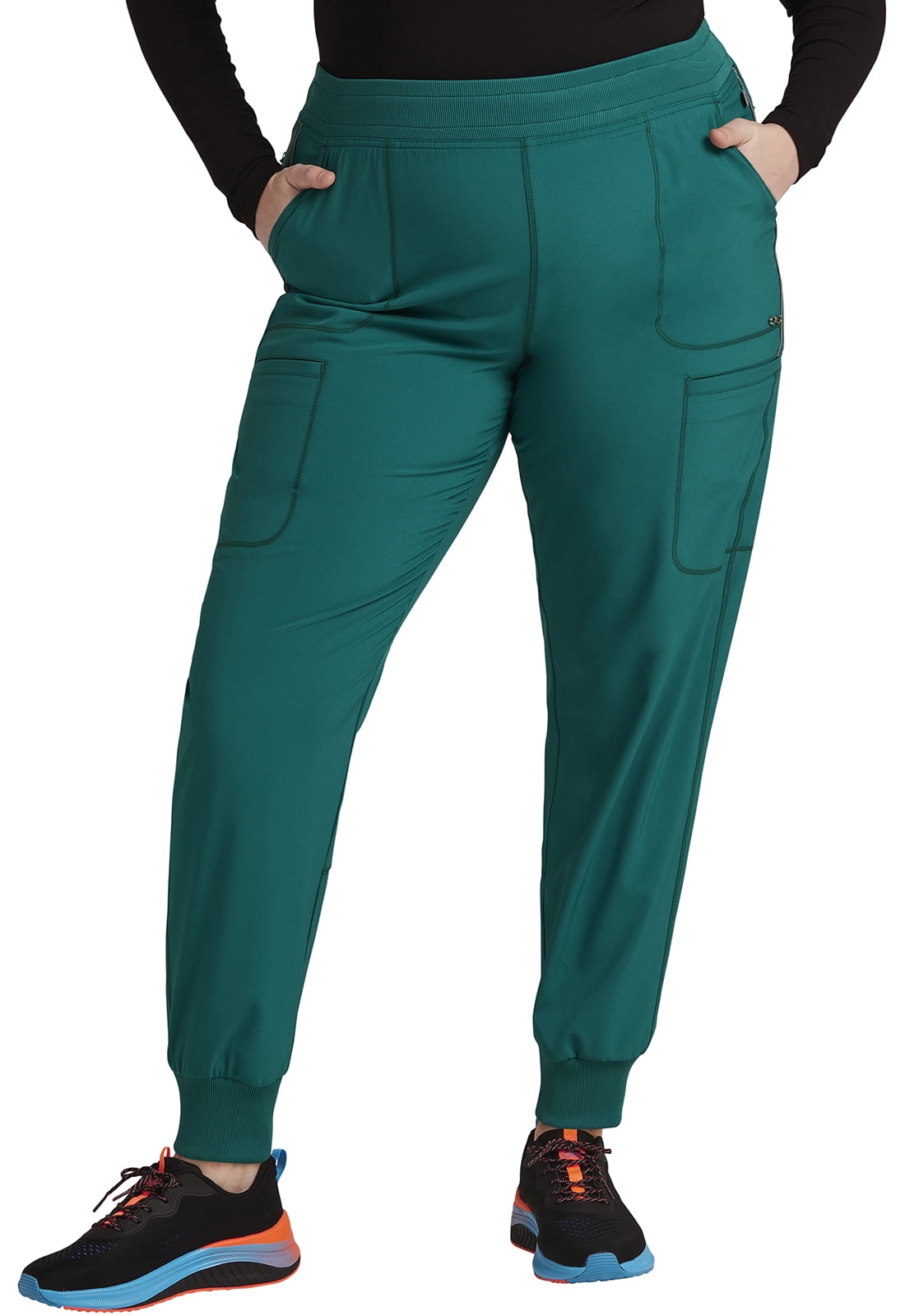 Cherokee Infinity Scrubs Pant For Women Mid Rise Jogger CK080A ...