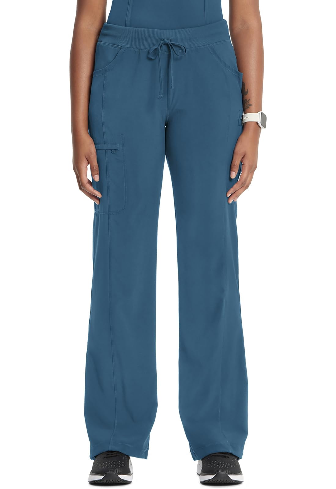 Cherokee Infinity Straight Leg Women Scrubs Pant with 4 Pockets ...