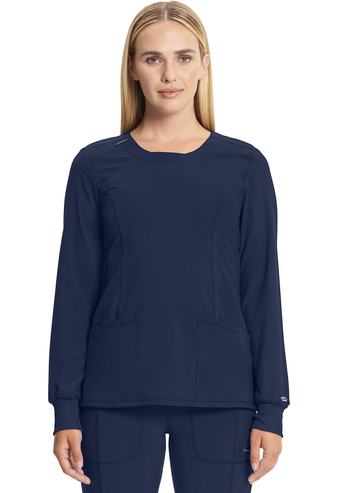 Cherokee Infinity Women's Scrubs Top Long Sleeve V-Neck CK781A ...