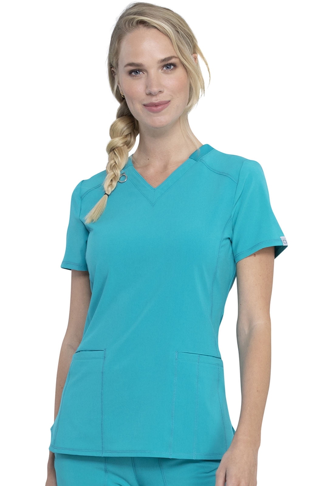 Cherokee Infinity Women's Scrubs Top V-Neck CK865A - Walmart.com