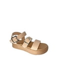 Cherokee Little & Big Girl Double Buckle Platform Sandals - Walmart.com