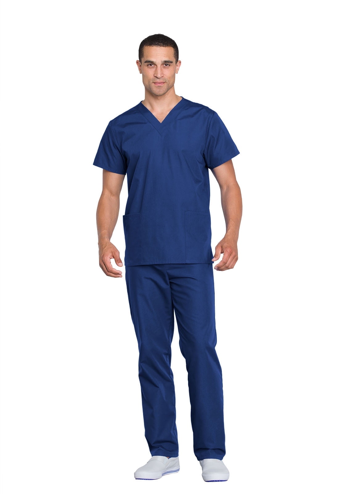 Cherokee Unisex Medical Scrub Set - Modern Fit V-Neck Top and ...