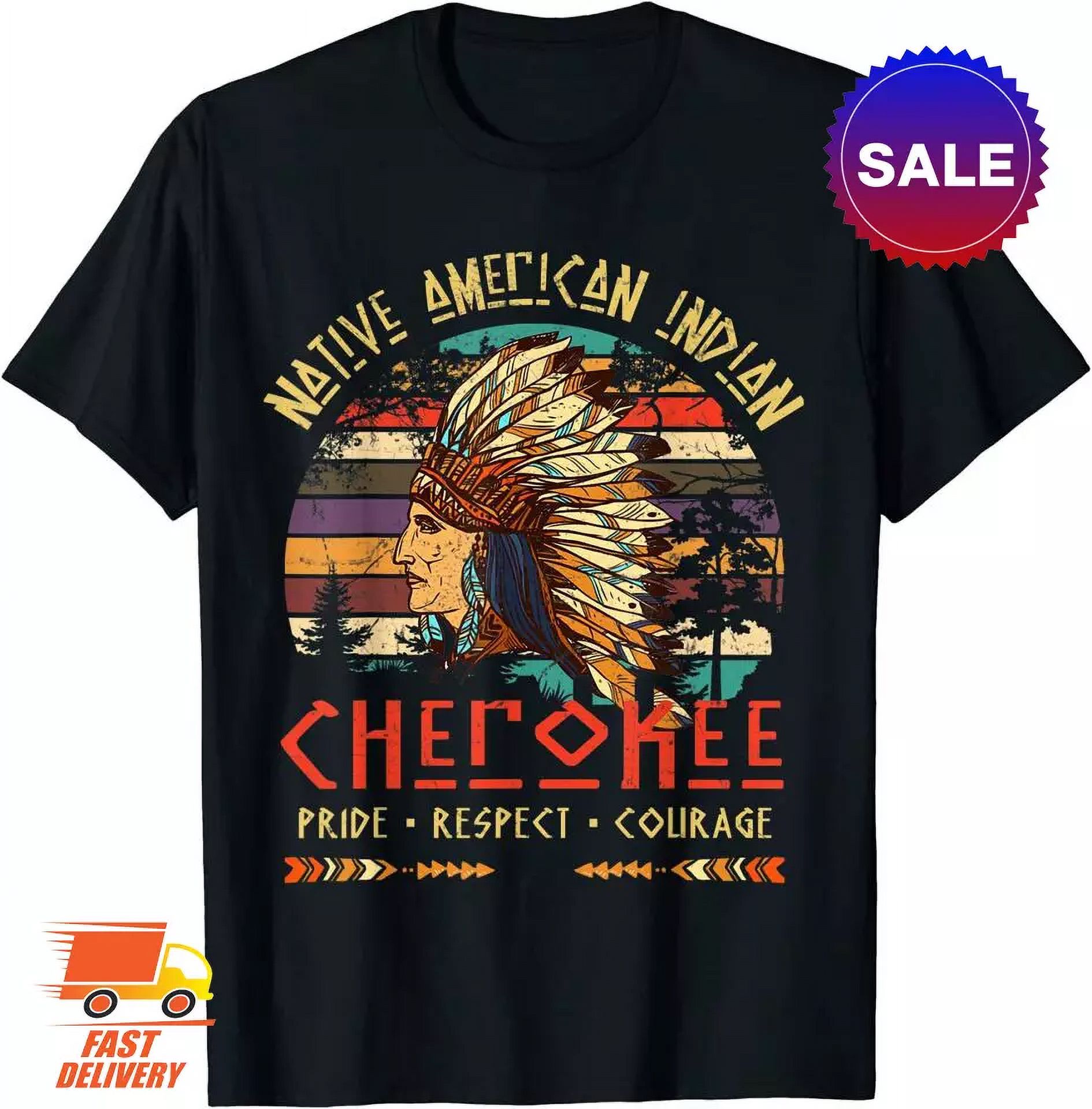 Cherokee Native American Indian Pride Indigenous Tribe T-shirt S-5xl ...