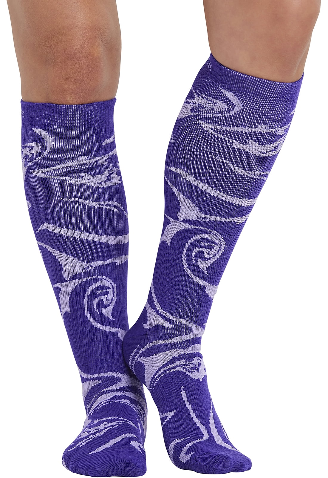 Cherokee Printsupport Women 12 mmHg Support Socks, Regular, Magic ...