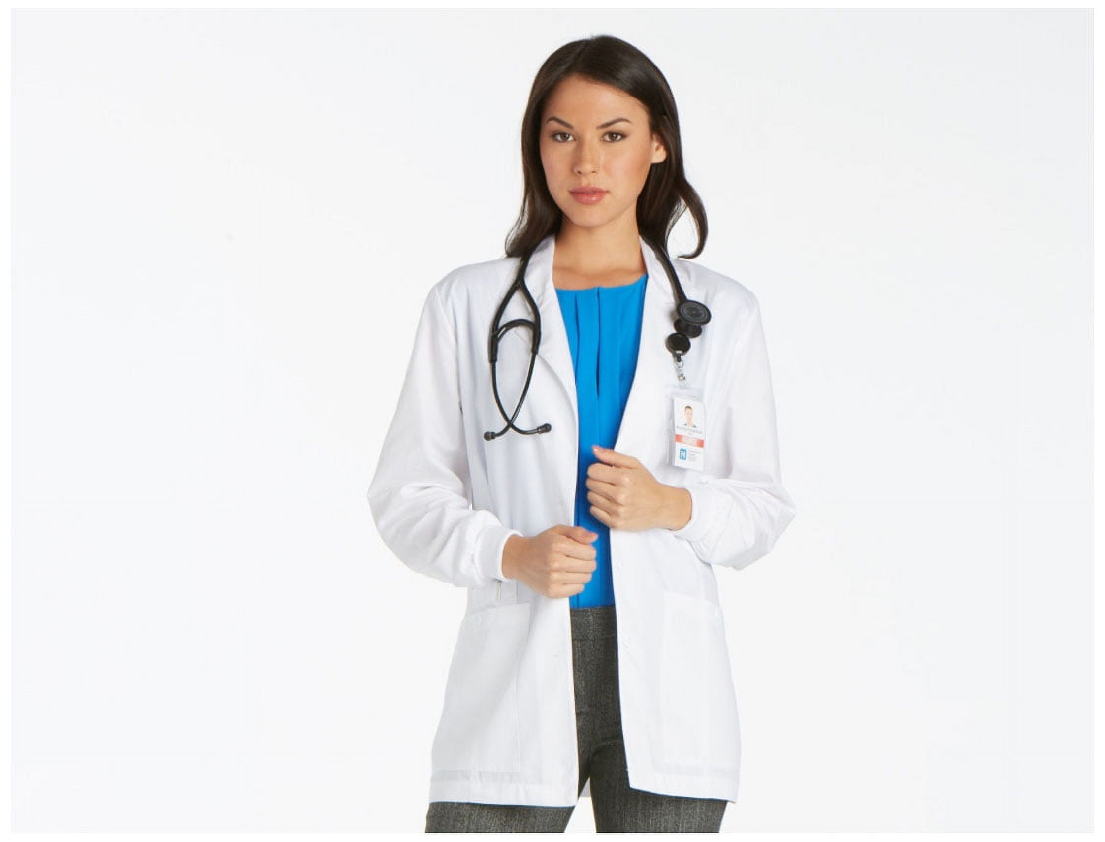 Cherokee Professionals Women's Scrubs Lab Coats 30" 1302 - Walmart.com