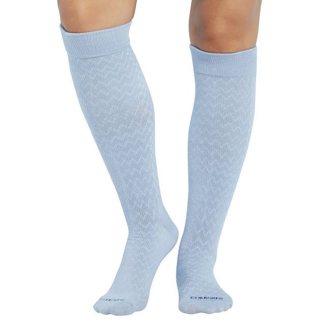 Cherokee TrueSupport Women 10-15 mmHg 4 single pair pack Compression ...