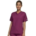 Cherokee Women's V-Neck Scrub Top with Dolman Sleeve & 3 Pockets ...