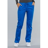 Cherokee Workwear Women's Scrubs Pant Natural Rise Flare Leg Drawstring ...
