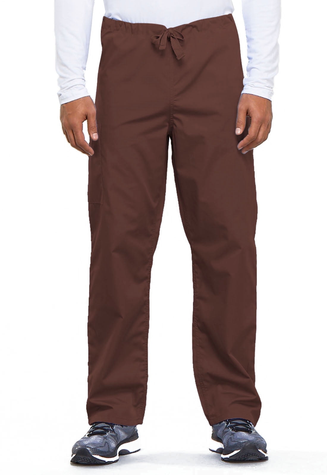 Cherokee Workwear Unisex Natural Rise Straight Leg Scrubs Pant with ...