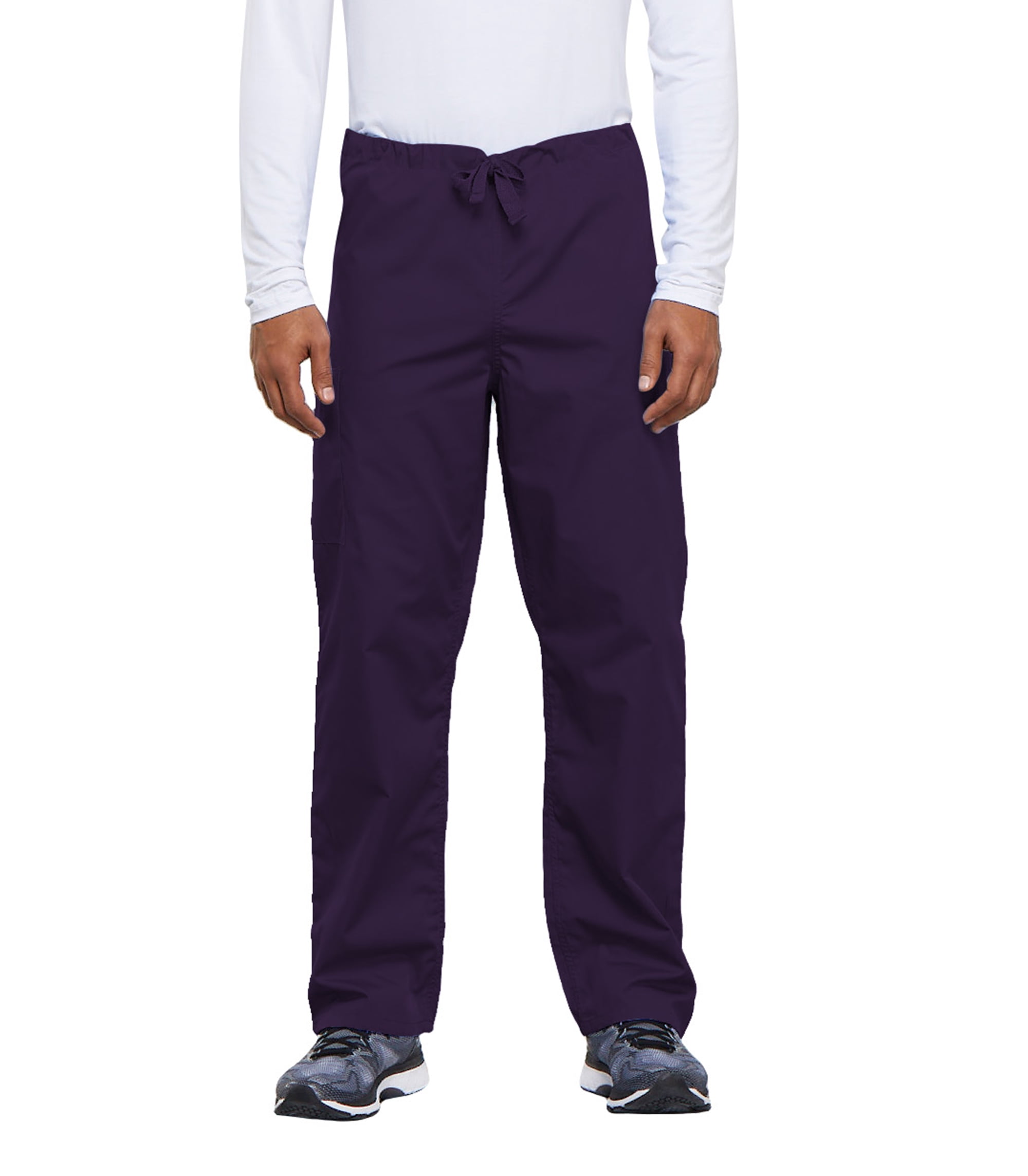 Cherokee Workwear Originals Men & Women's Scrubs Pant Drawstring Cargo ...