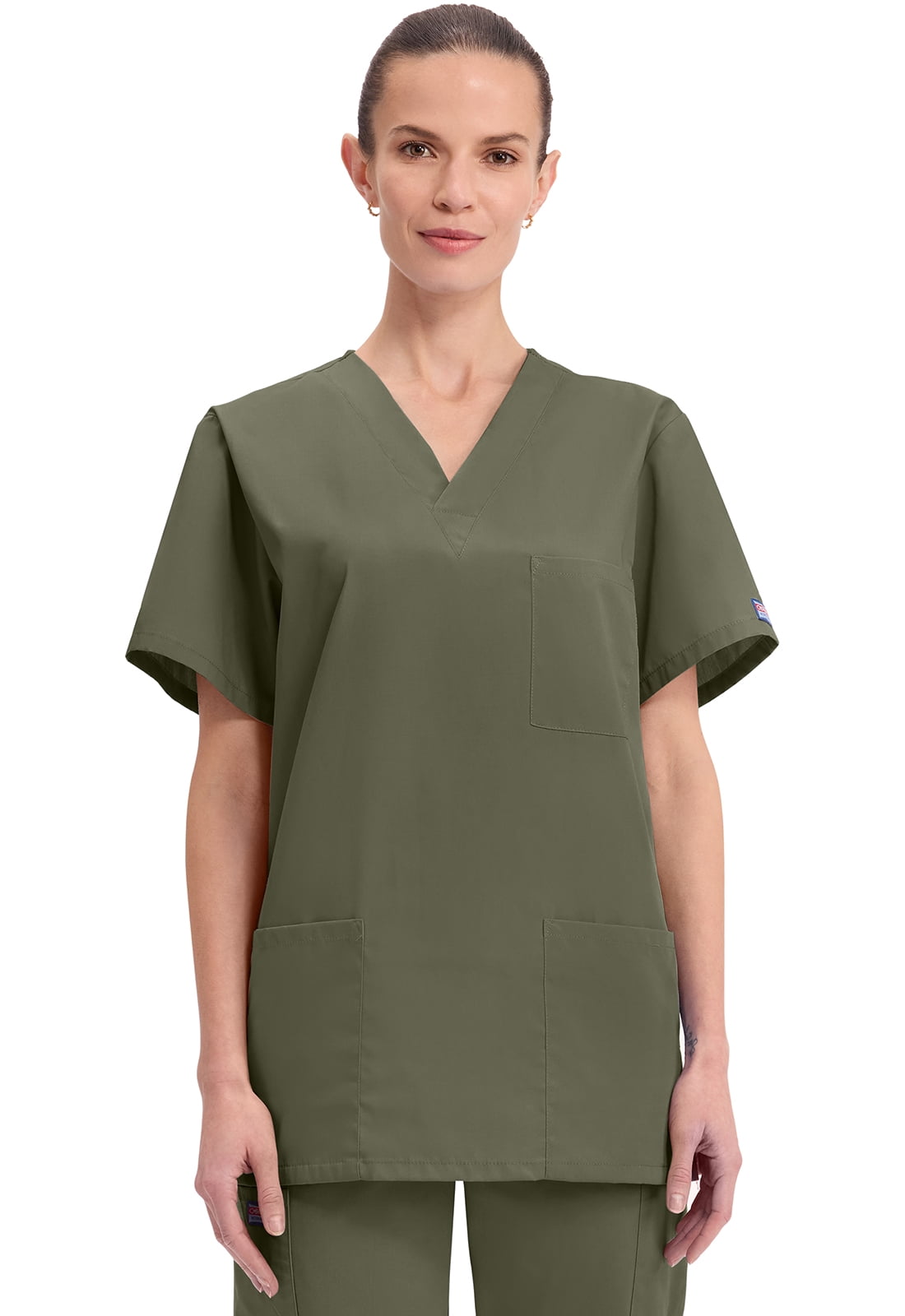 Cherokee Workwear Originals Men & Women's Scrubs Top V-Neck 4876 ...