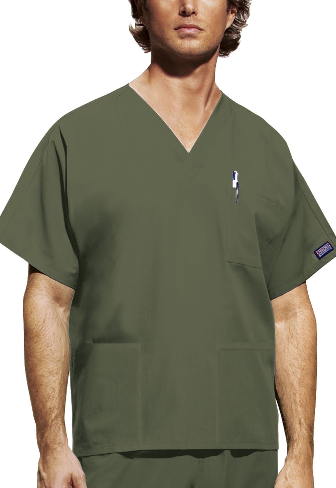 Cherokee Workwear Originals Men & Women's Scrubs Top V-Neck 4876 ...
