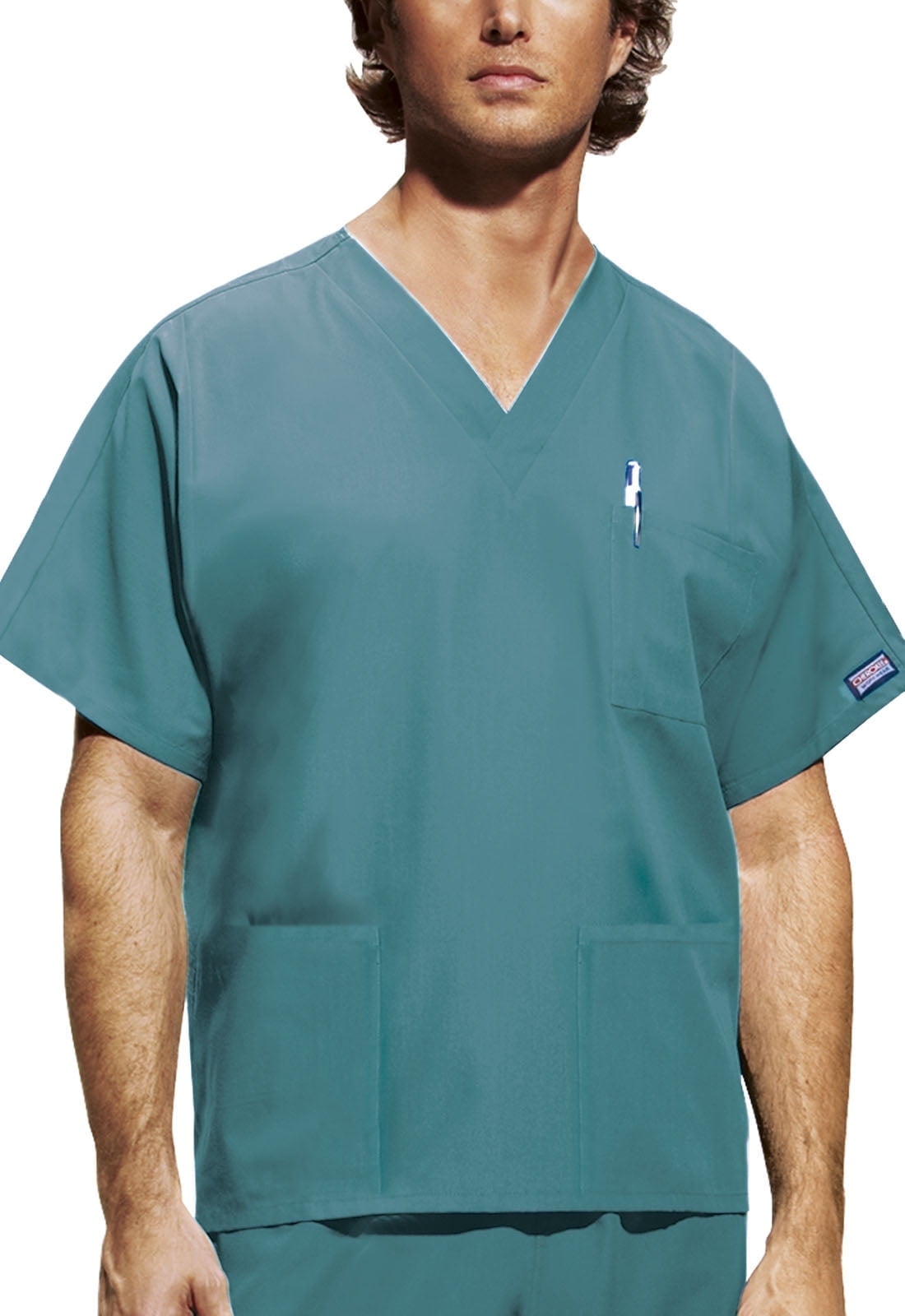 Cherokee Workwear Originals Men & Women's Scrubs Top V-Neck 4876 ...