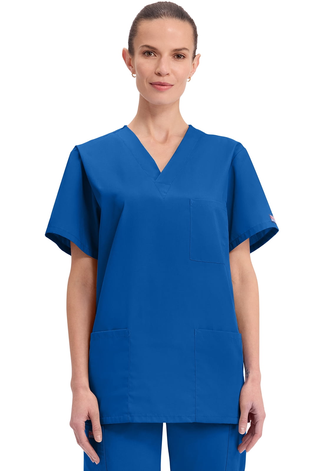 Cherokee Medical Uniforms - Unisex V-Neck Scrubs Top 4876 for Men ...