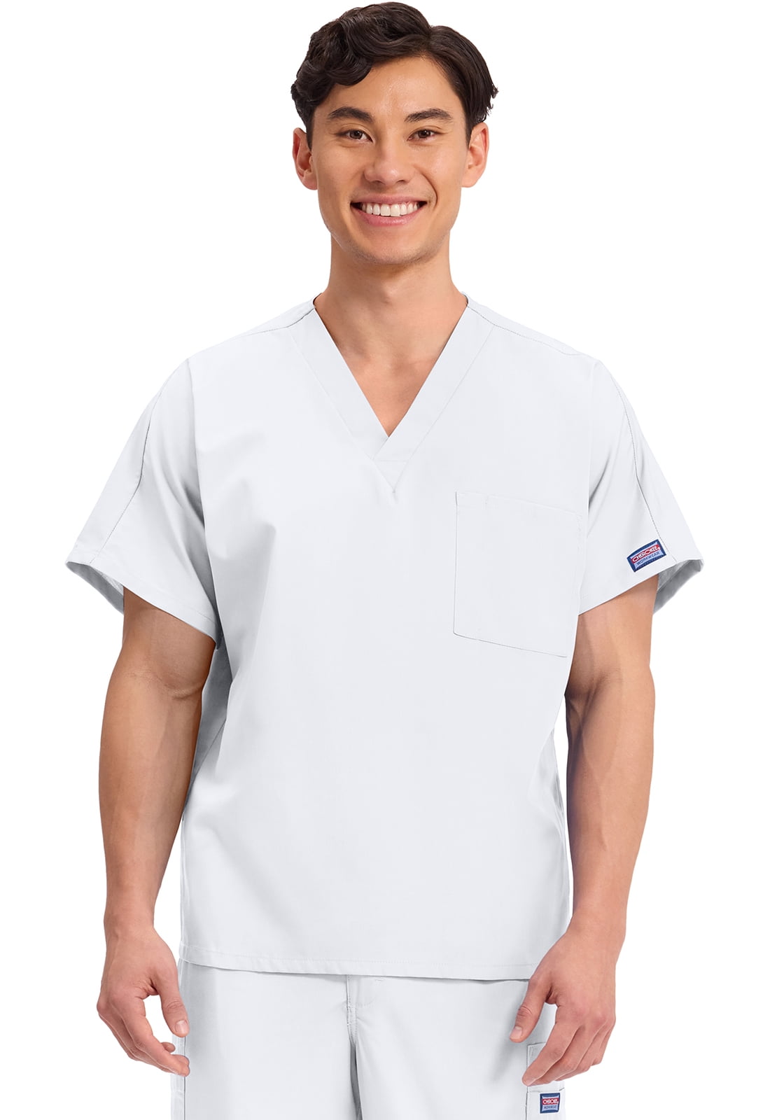 Cherokee Workwear Originals Men & Women's Scrubs Top V-Neck Tunic 4777 ...