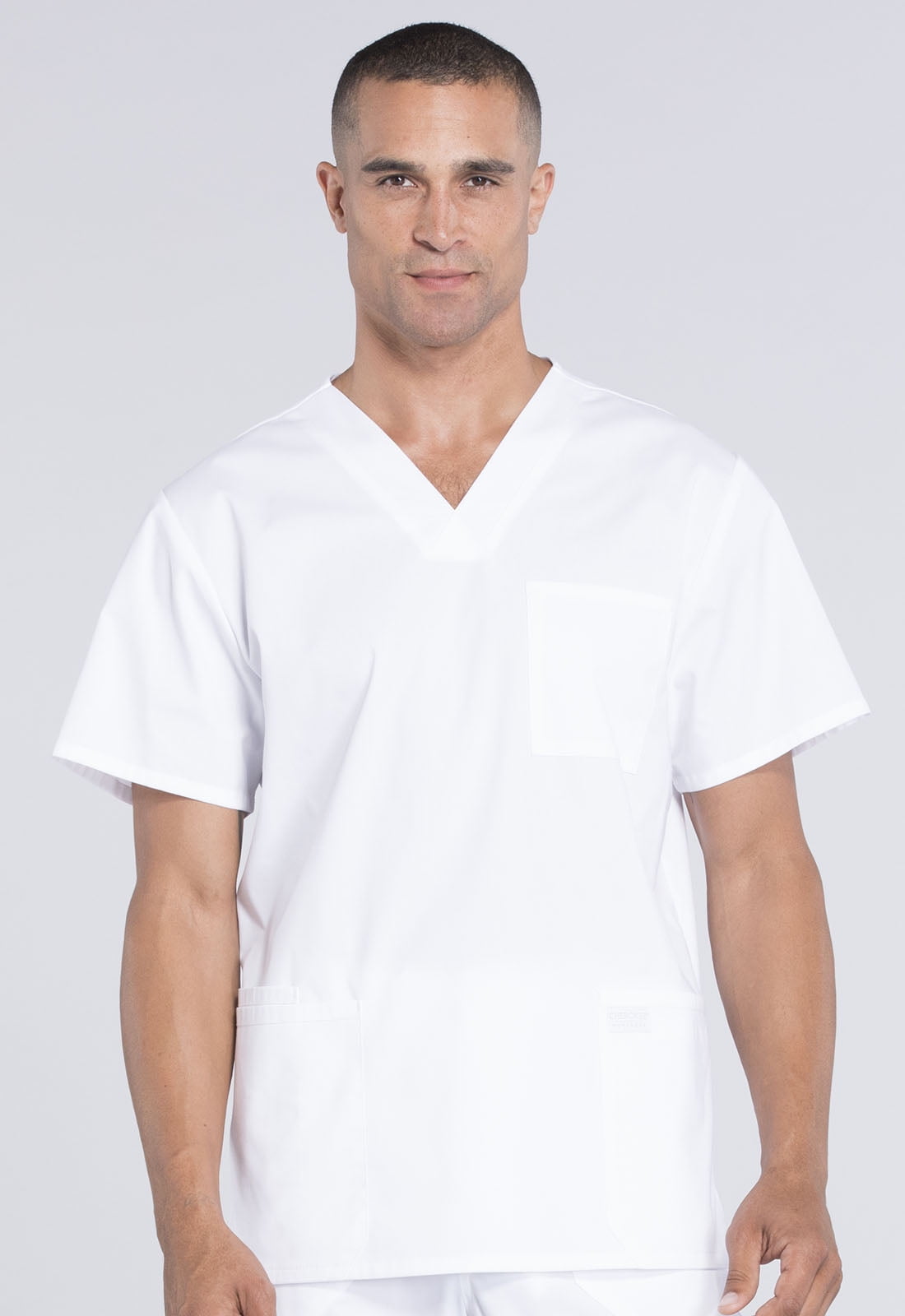 Cherokee Workwear Professionals Men Scrubs Top V-Neck WW695 - Walmart.com