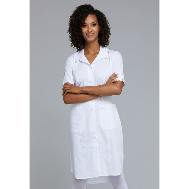 Cherokee Workwear Professionals Women's Scrubs Dress Button Front WW500 ...