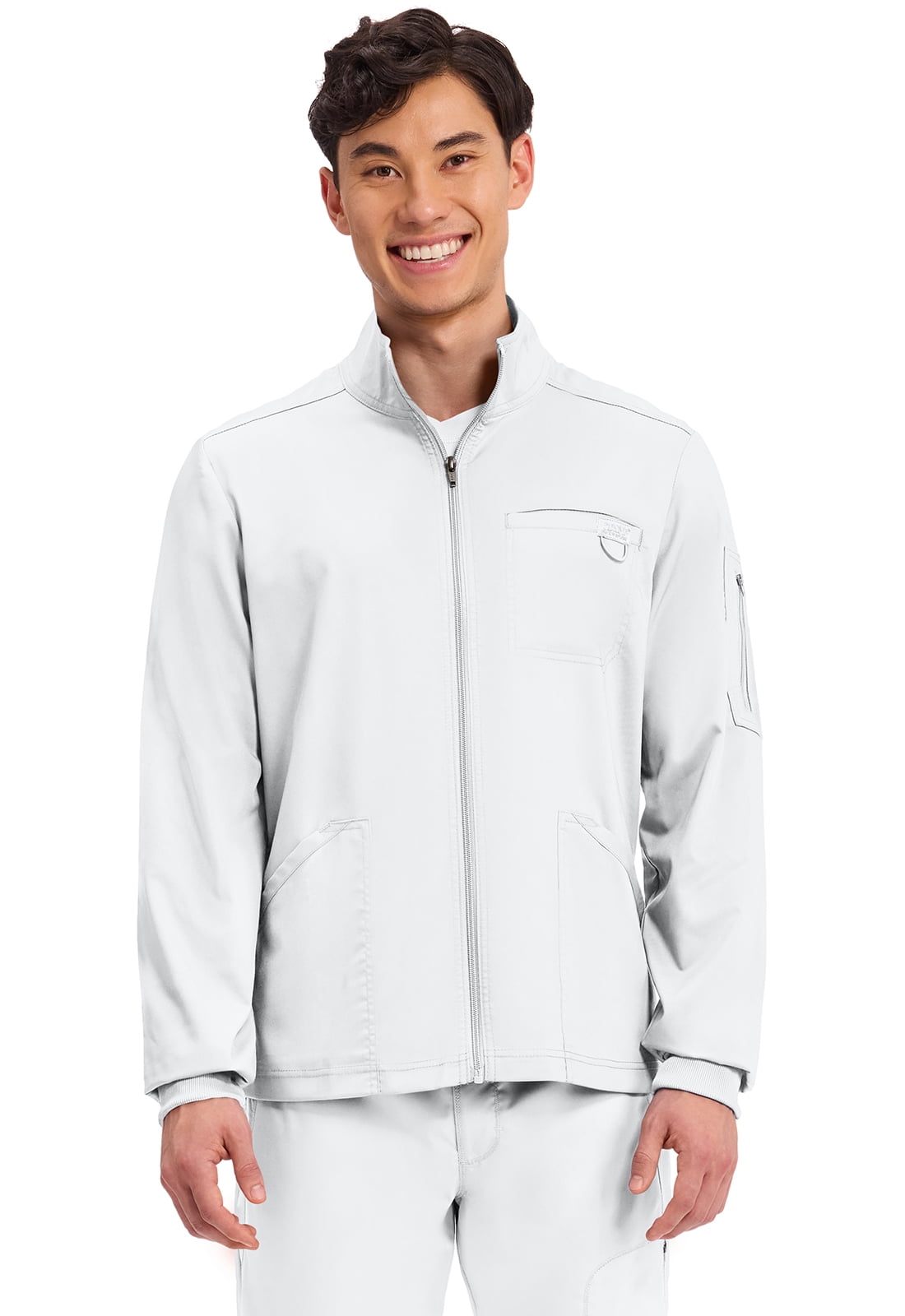 Cherokee Workwear Revolution Men Scrubs Jacket Zip Front WW320 ...