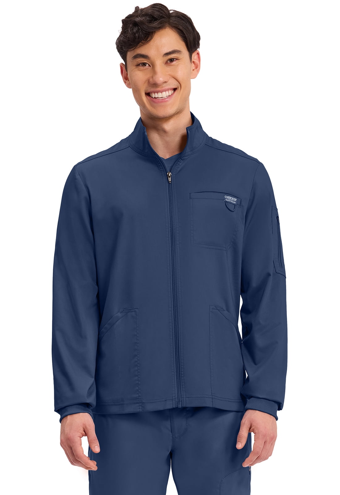 Cherokee Workwear Revolution Men Scrubs Jacket Zip Front WW320 ...