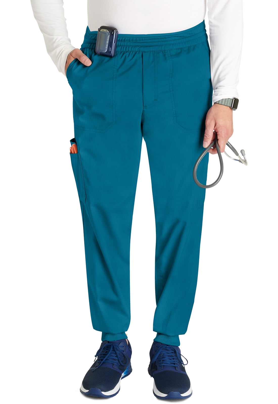 Cherokee Workwear Revolution Scrubs Pant For Men Jogger WW251 - Walmart.com