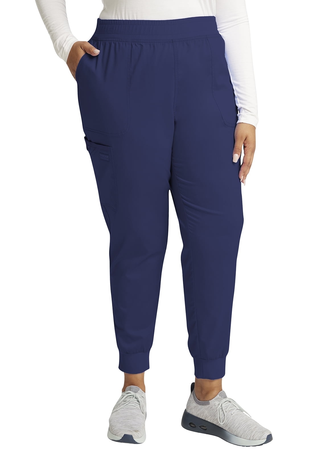 Cherokee Workwear Revolution Scrubs Pant For Women Mid Rise Jogger ...