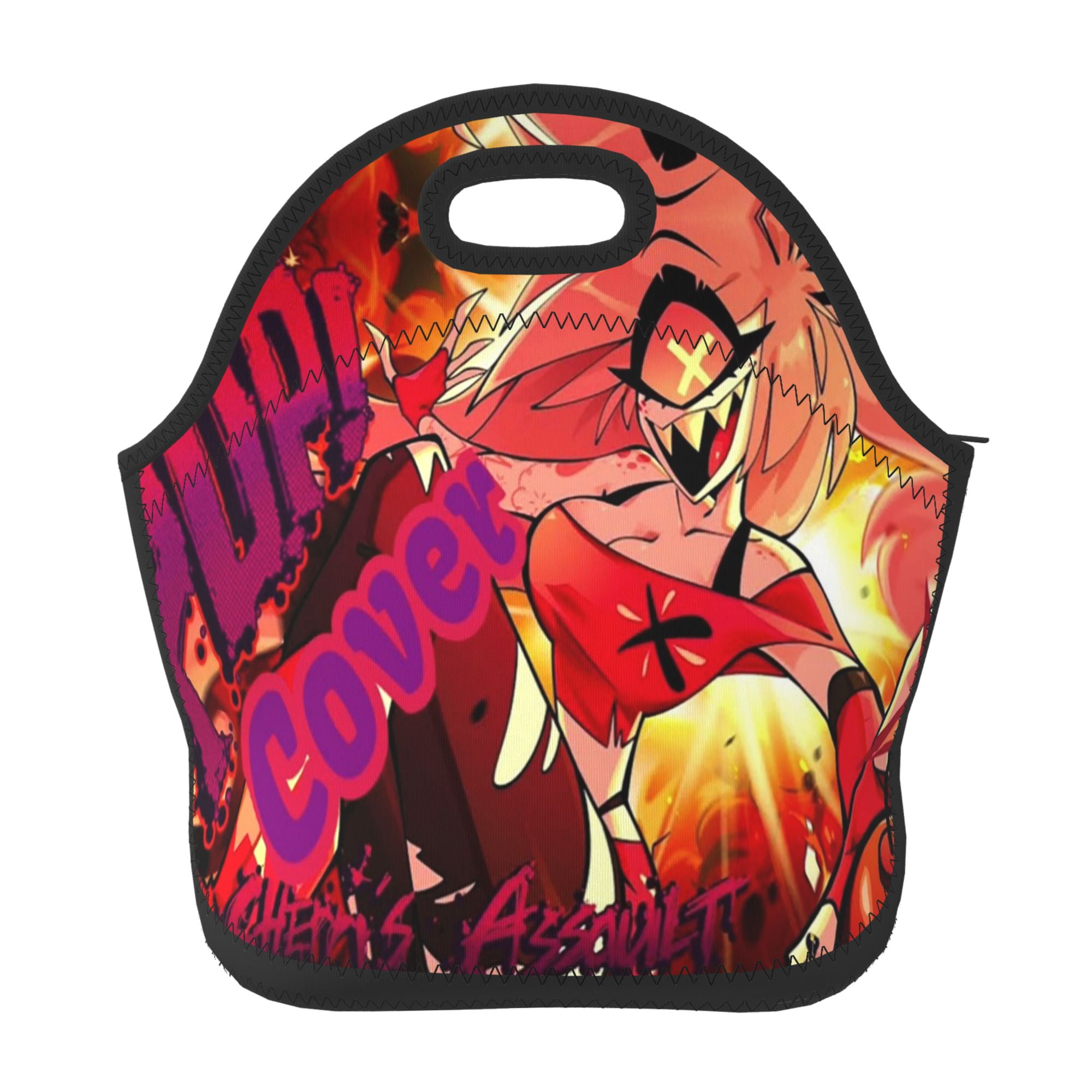 Cherri Bomb Hazbin Hotel Lunch Bag Tote Bag Insulated Lunch Box Picnic ...