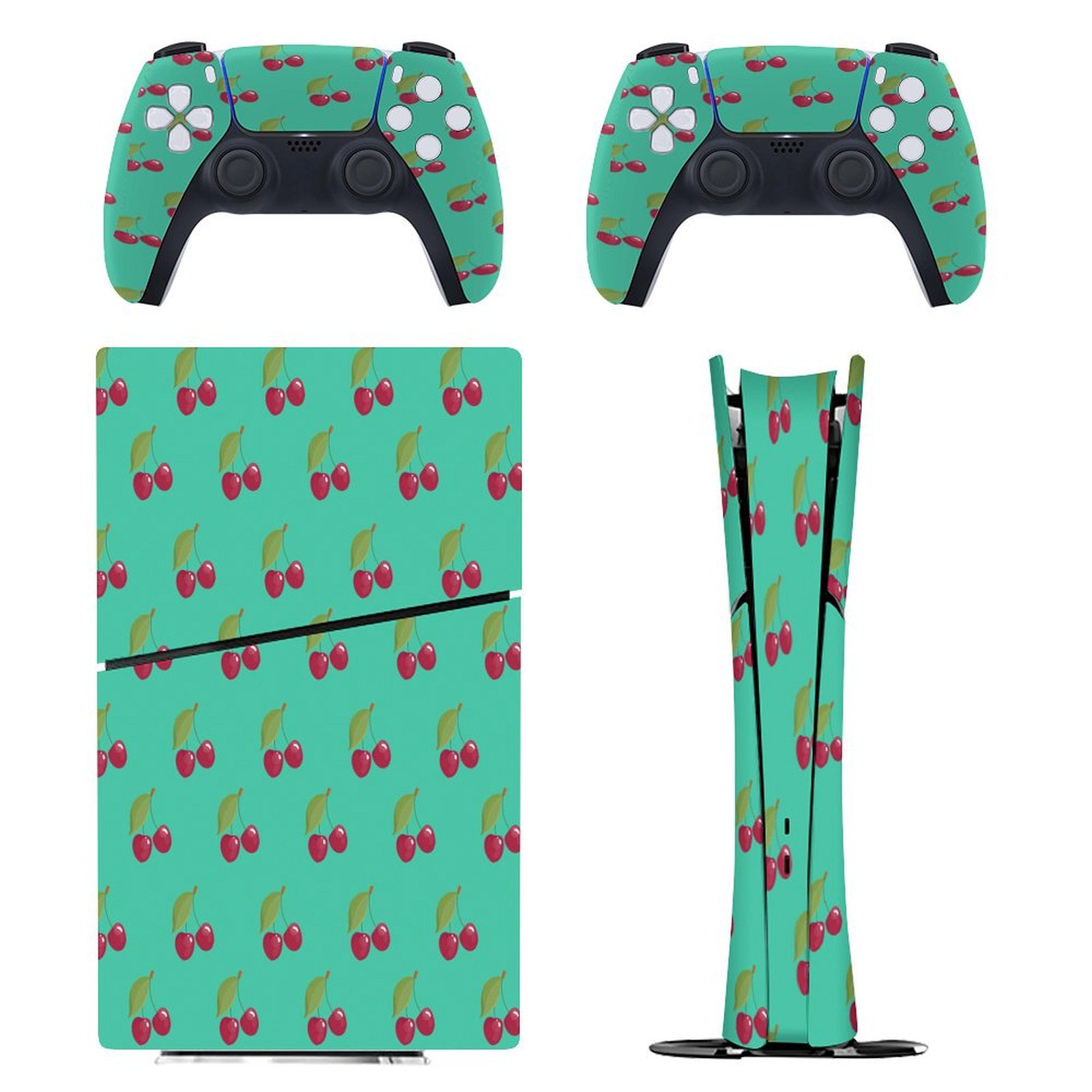 Cherries, Arrangement, Fruits PS5/PS5 Slim Digital Disc Skin Sticker ...
