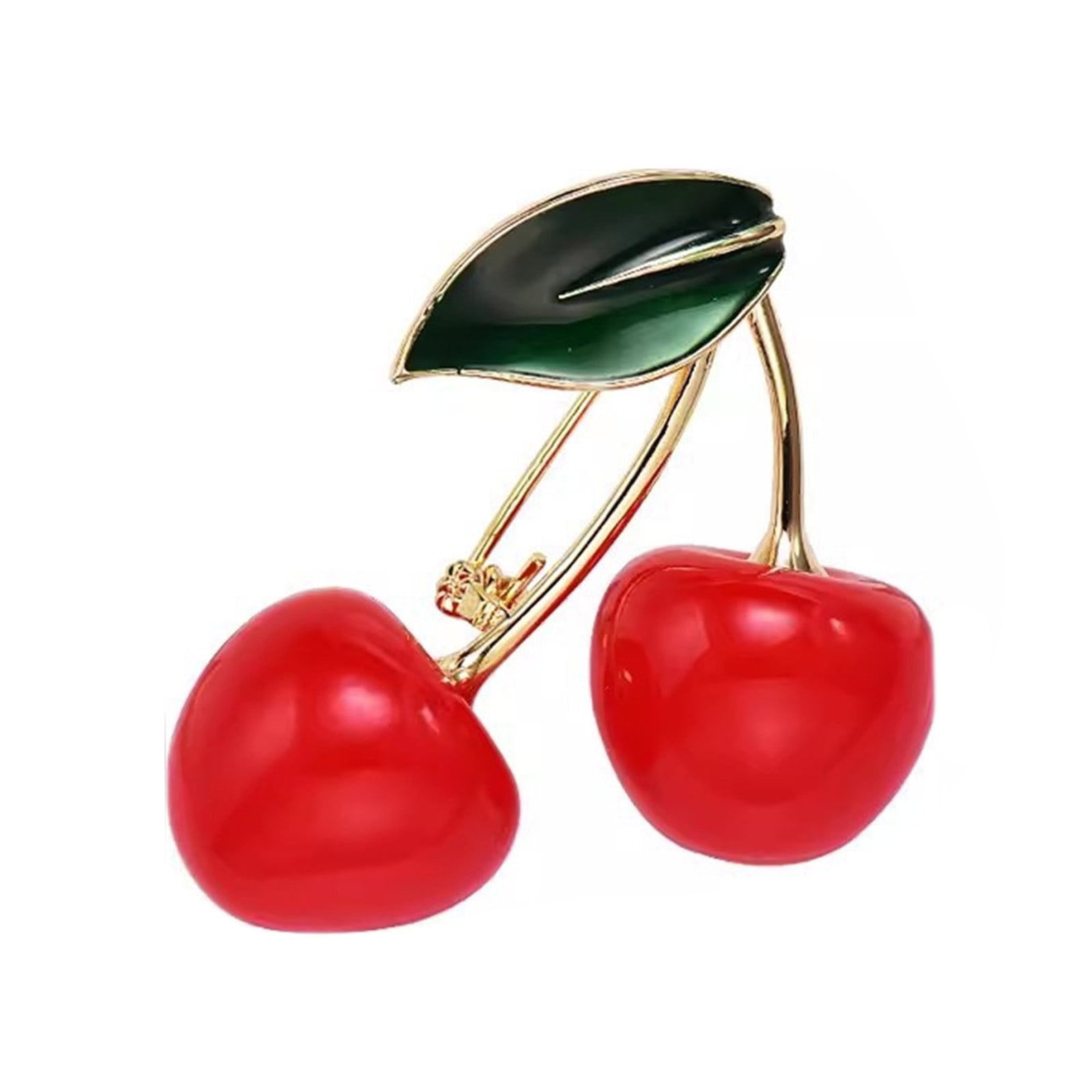 Cherries Brooch Fashion Accessories Clothing Jewelry Alloy Resin ...