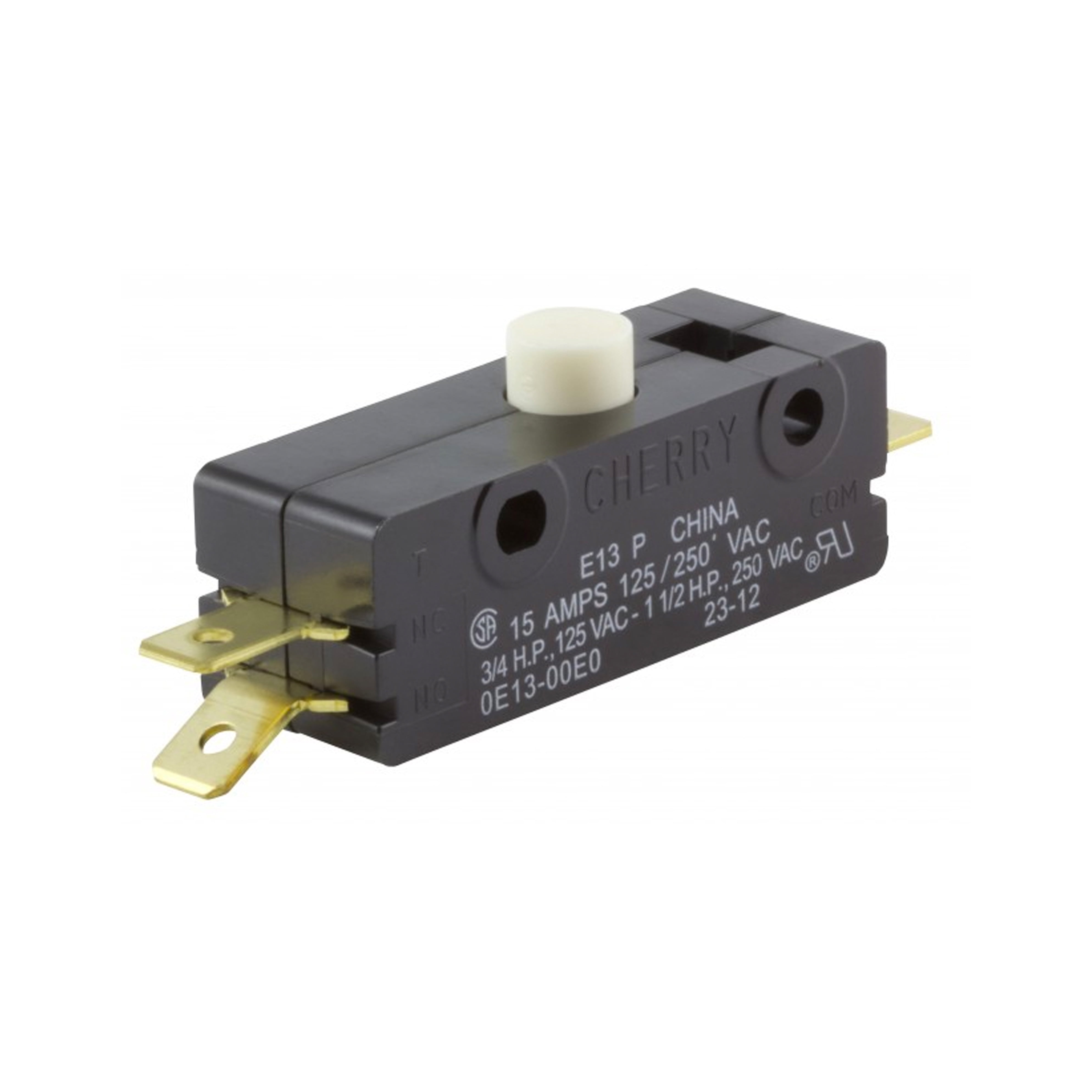 Cherry 0E1300E0 Micro Switch, Pin Plunger, SPDT 15A 250V (1 piece ...