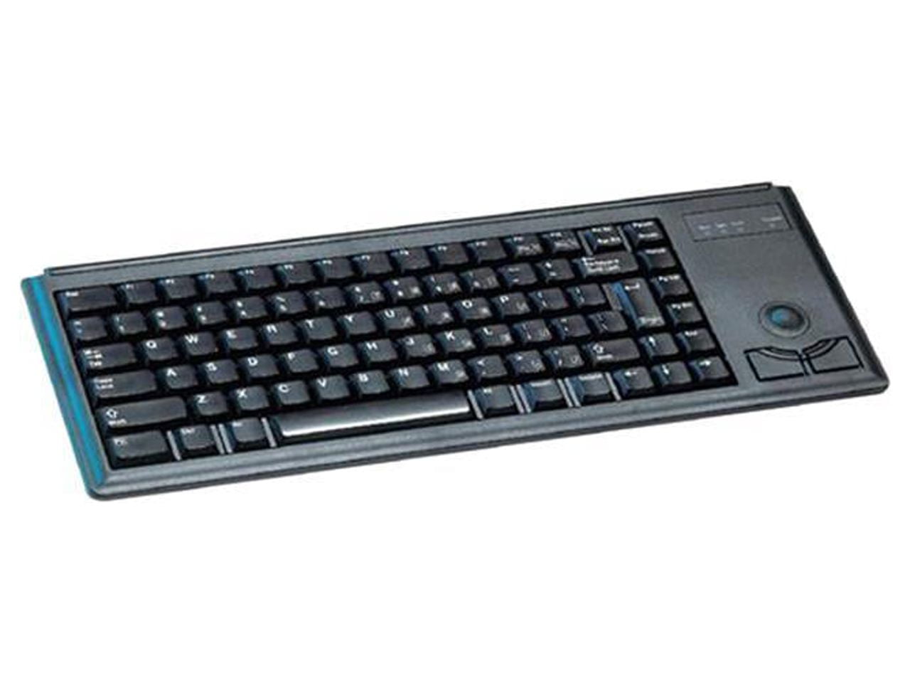 CHERRY 15â€³ Ultraslim USB Keyboard, Optical Trackball, Compact 83-Key ...