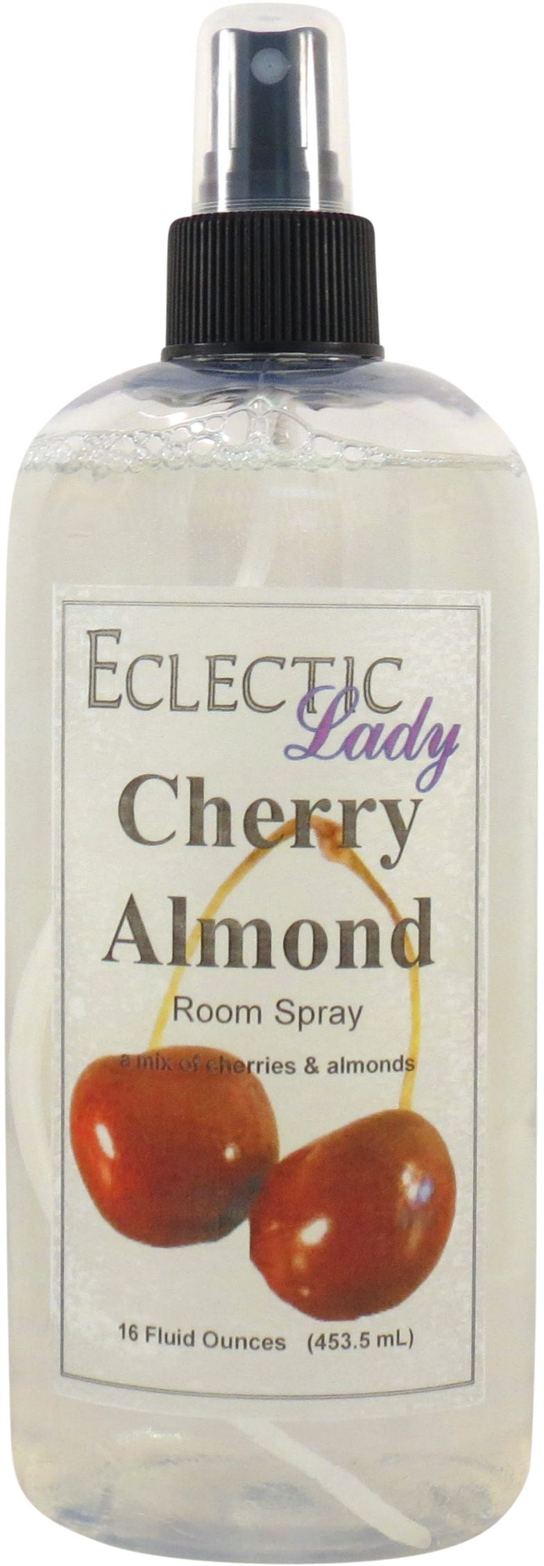 Cherry Almond Room Spray by Eclectic Lady, 16 Ounces, Fragrant Aromatic ...