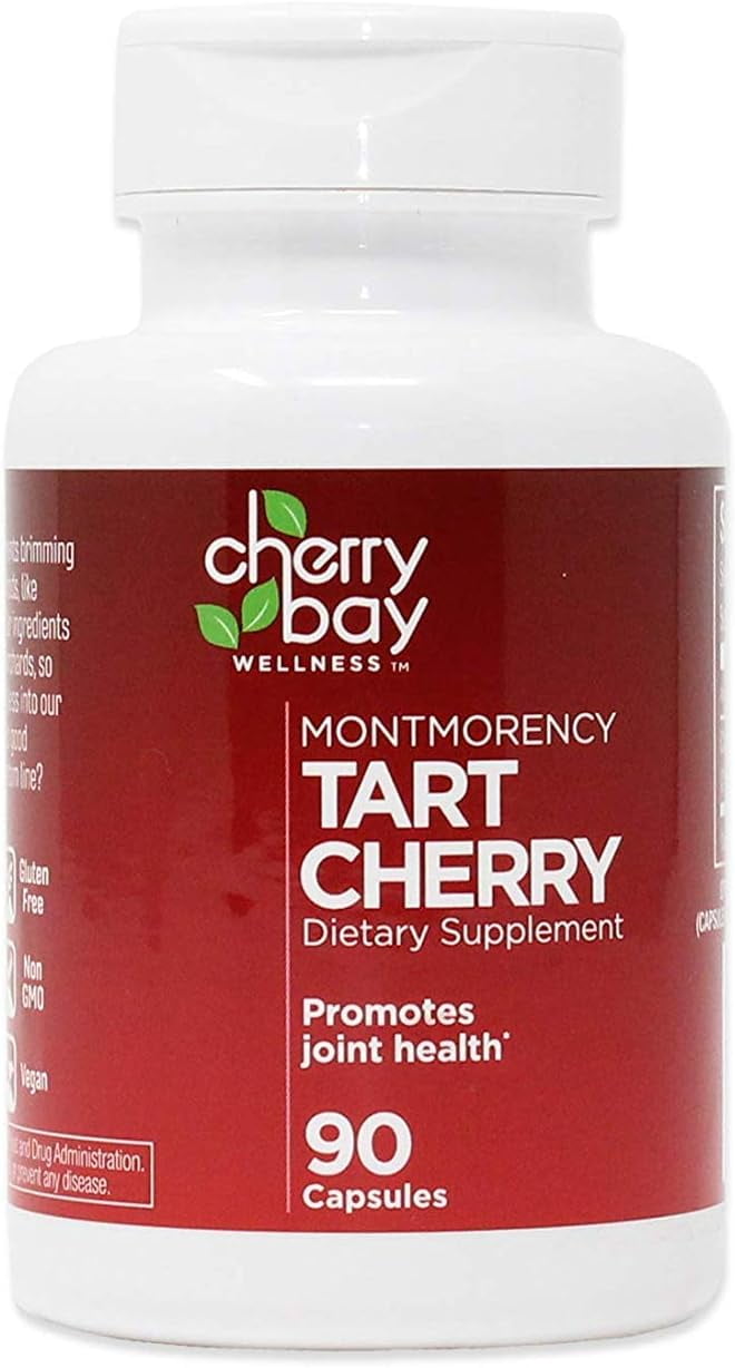 Cherry Bay Orchards Montmorency Tart Cherry Dietary Supplement 480mg ...