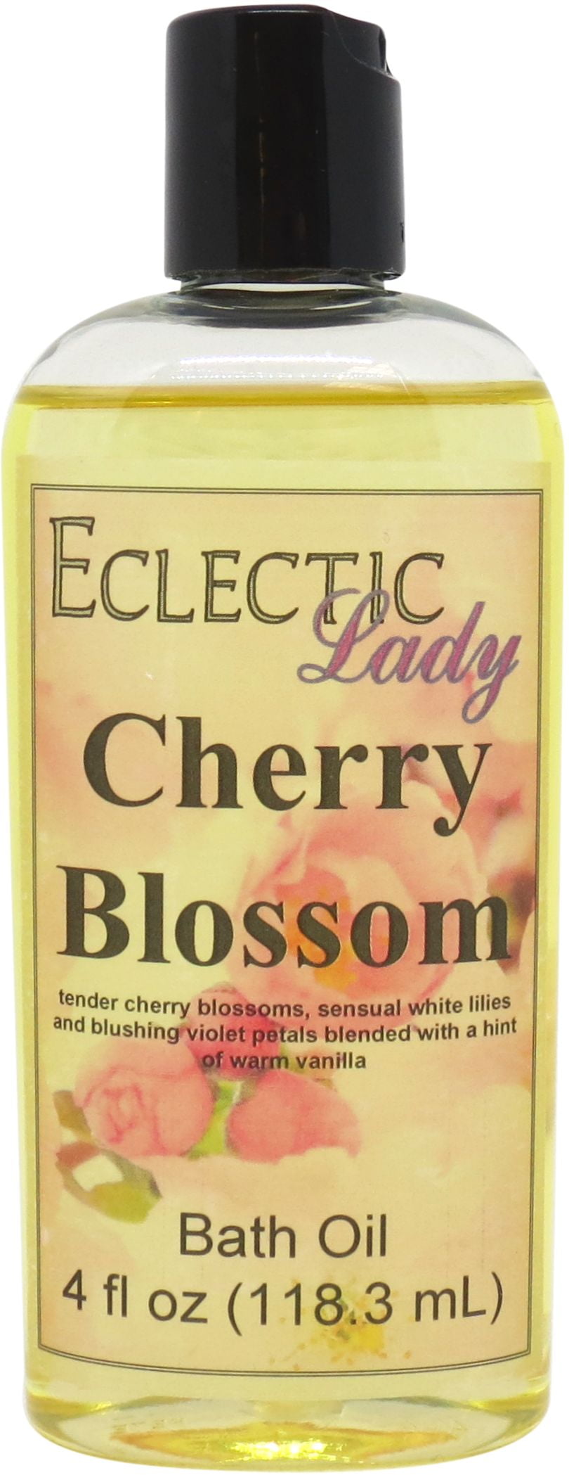 Cherry Blossom Bath Oil - Scented Body Oil - Relaxing & Moisturizing ...