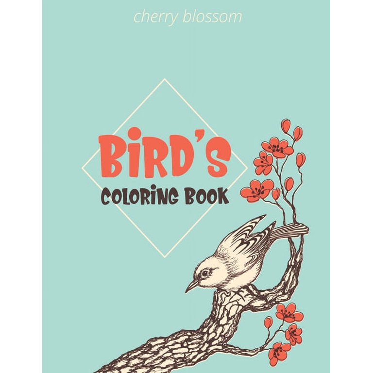 sakura coloring book