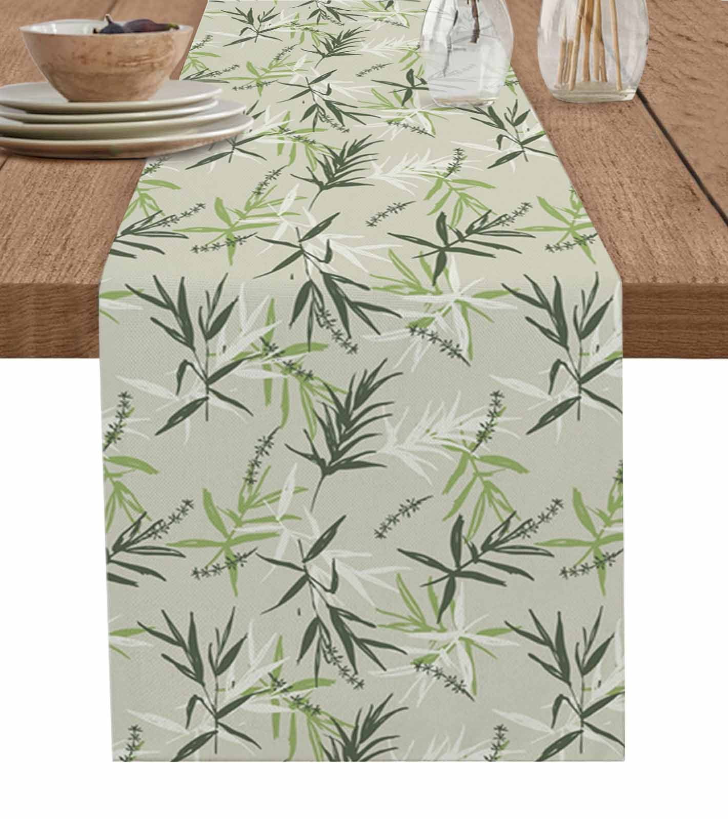 Cherry Blossom Branch Flower Chinese Style Table Runner Wedding Dining ...