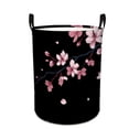 Cherry Blossom Branches Print Extra Large Foldable Laundry Basket ...