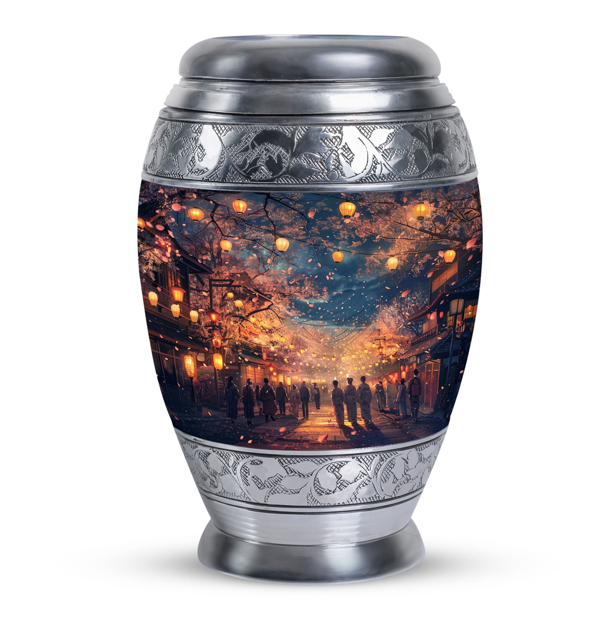 Cherry Blossom Breeze Cremation Urns For Ashes Mini - Human Remain Urns ...
