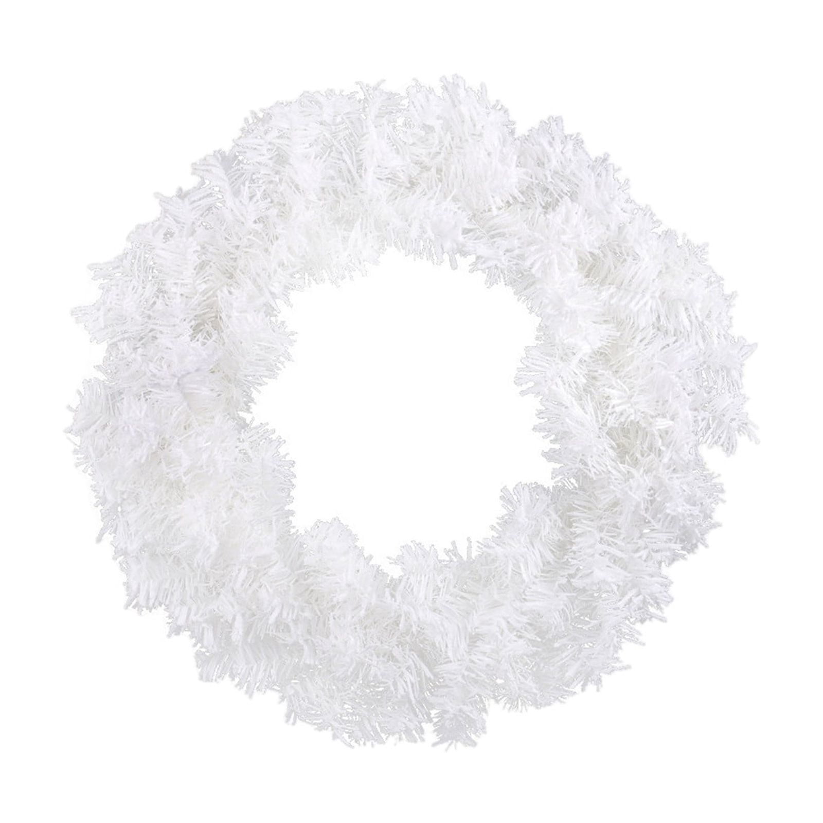 Cherry Blossom Christmas Wreath Artificial Door Hanger With White ...